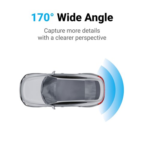 Universal 170° Reverse Parking Camera 720P - Car Solutions