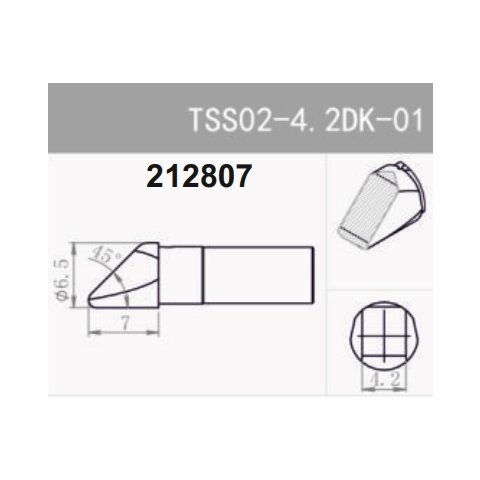 Soldering Iron Tip Quick TSS02-4.2DK-01 - GsmServer